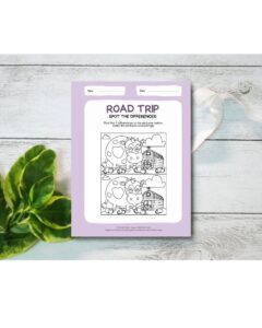 17 Free Road Trip Printables for Kids: English, Chinese, French ...