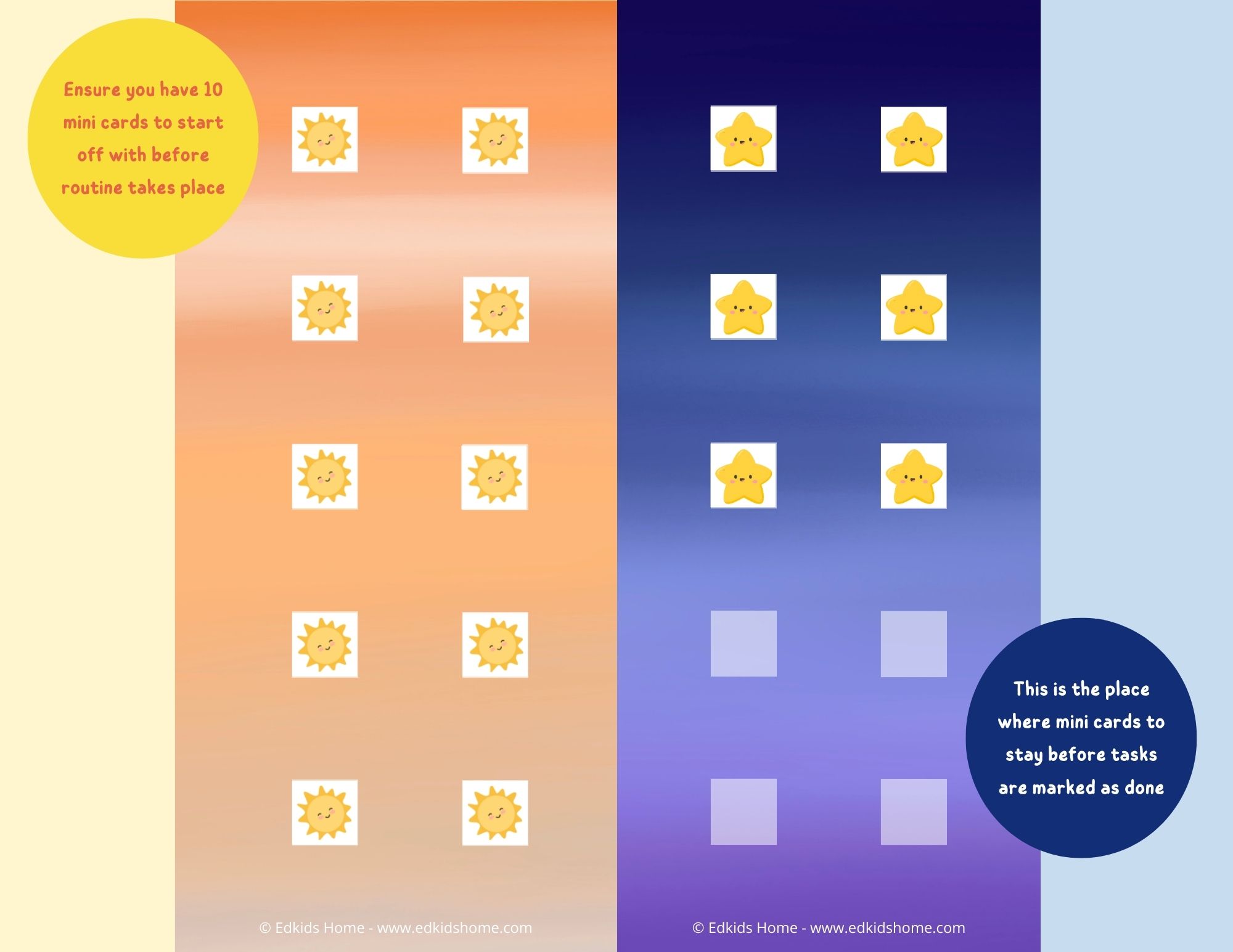 Free Morning and Evening Routine Charts Printable: English, Chinese ...