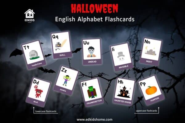 Halloween Flashcards: A Fun and Free Way to Teach Spooky Vocabulary ...