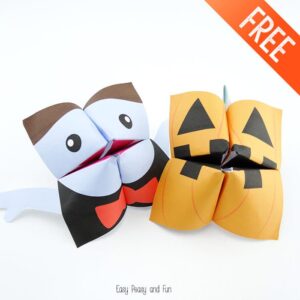 The Ultimate Free Halloween Cootie Catcher: Chinese, French, and ...